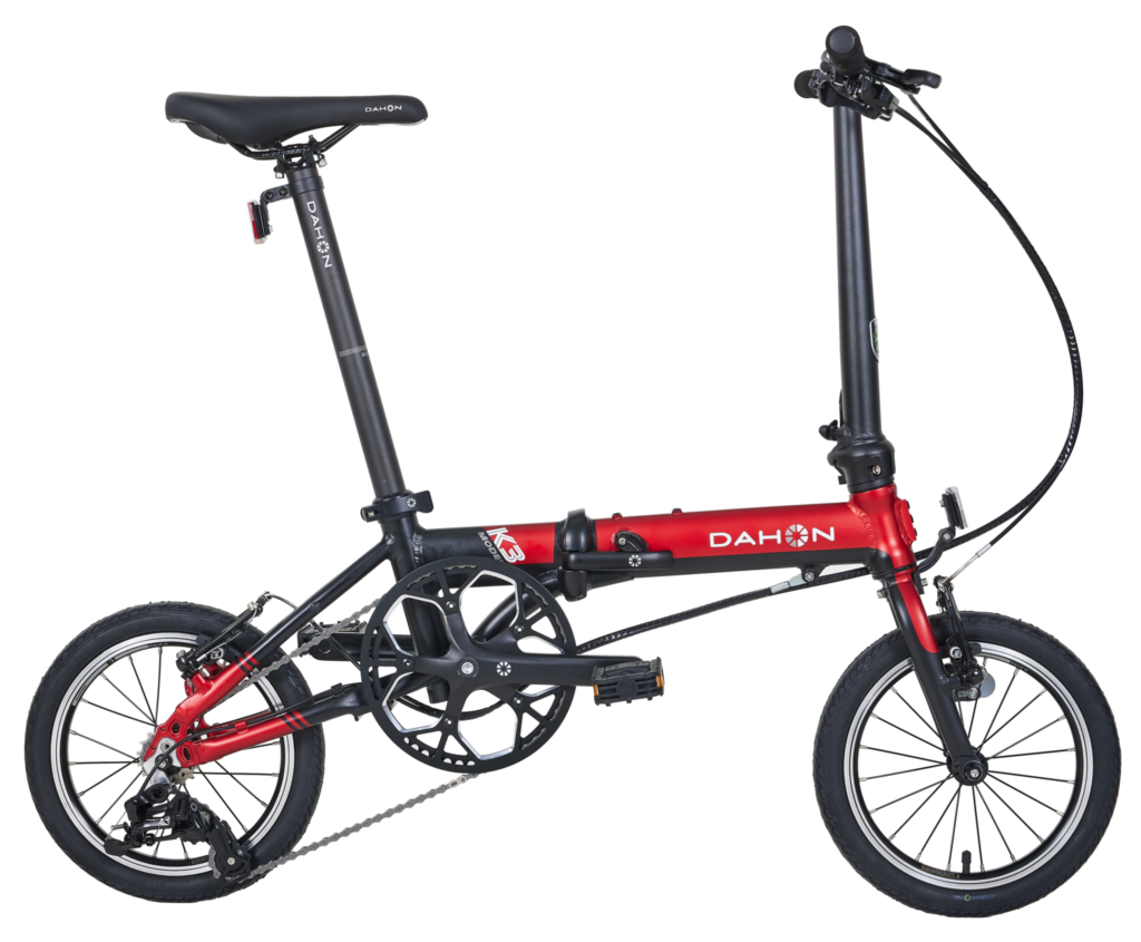 DAHON K3 RED/BLACK - onyx